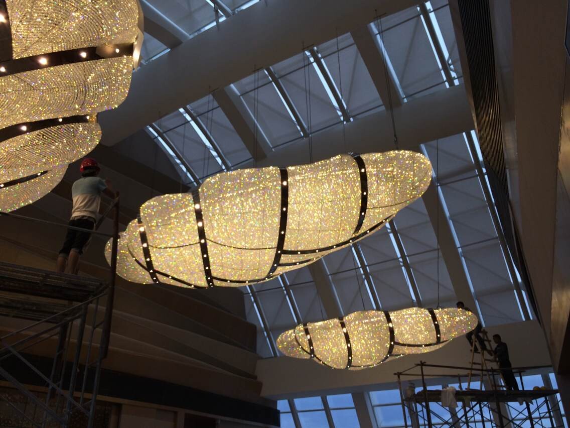 Custom Chandelier - Tikanna Lighting